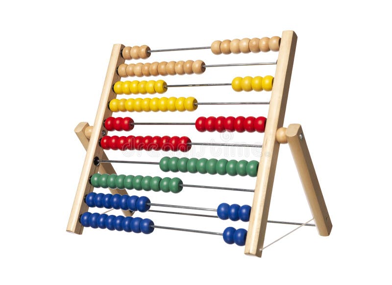 Basic Abacus stock image. Image of beginner, banking - 24755787