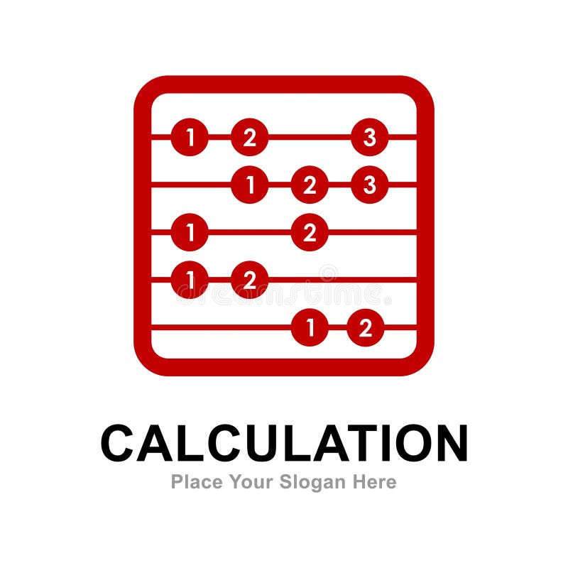 Abacus for Calculation Vector Logo Icon Stock Illustration ...
