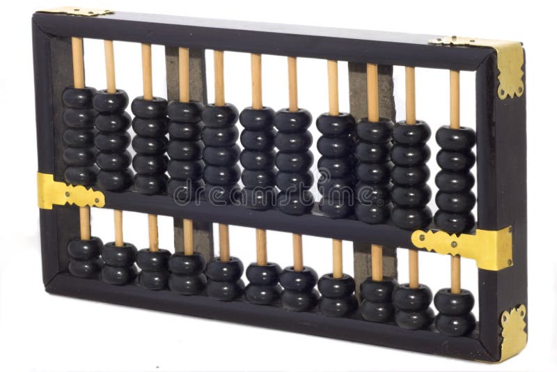 Abacus calculator stock image. Image of bead, isolated - 3658279