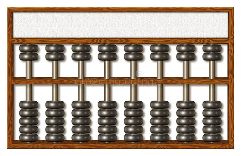 Abacus stock illustration. Illustration of tally, math - 51116862