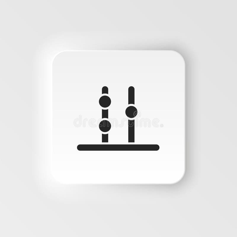 Abacus, Counting Icon - Vector. Simple Element Illustration from UI ...