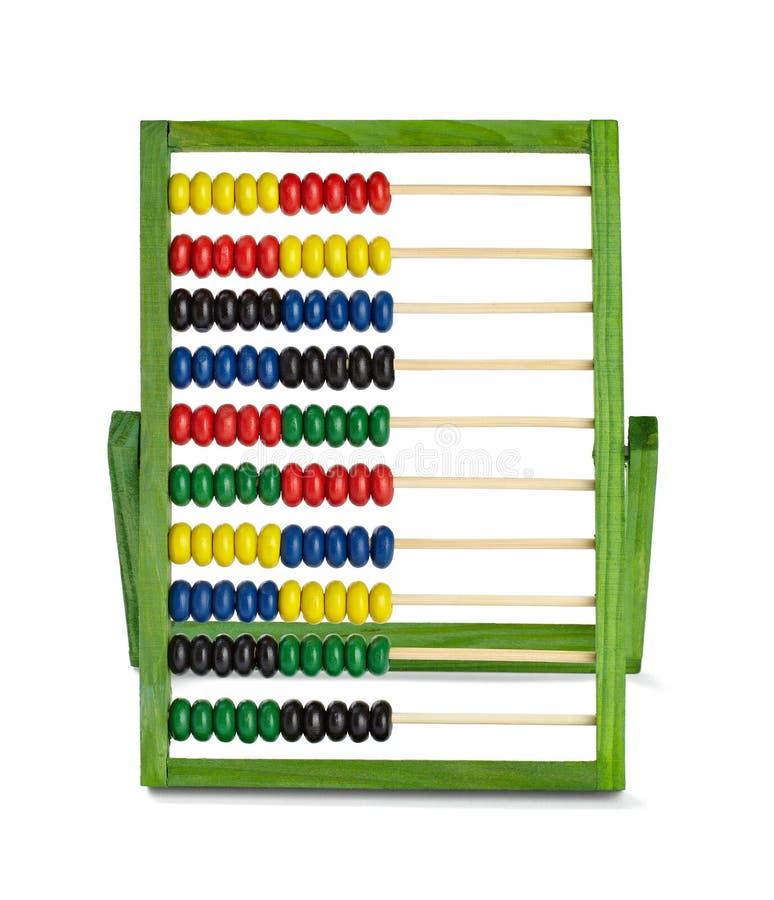 Abacus counting tool stock image. Image of frame, calculator - 23433399