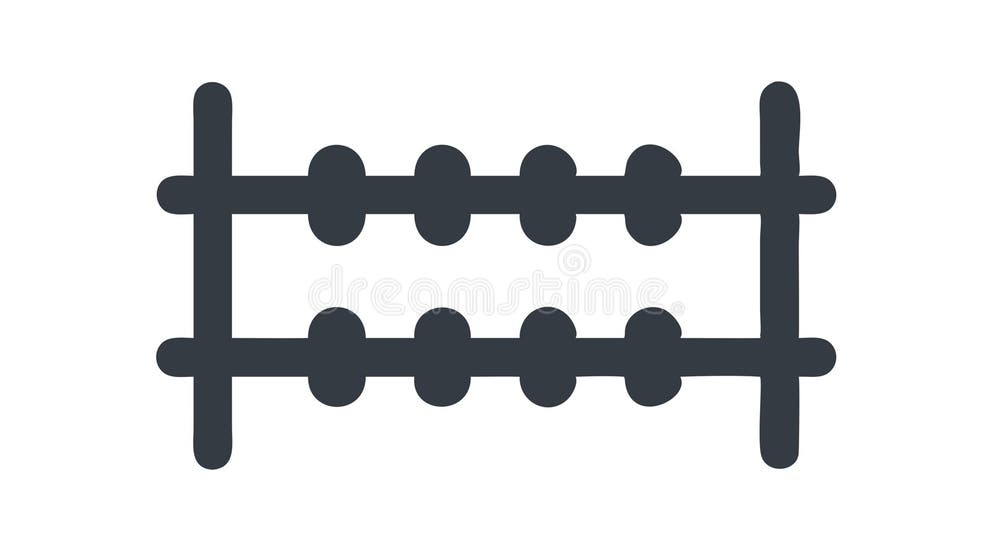 Abacus Counting Tool Math Calculation Learning Graphic , Vector Design ...