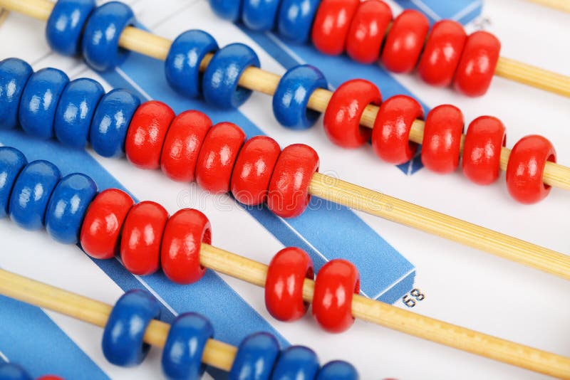 Abacus on graph stock image. Image of count, chart, report - 55107353