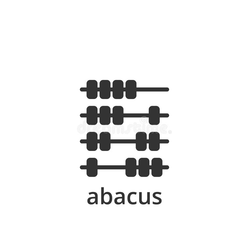 Abacus Icon Design Template Vector Isolated Stock Illustration ...