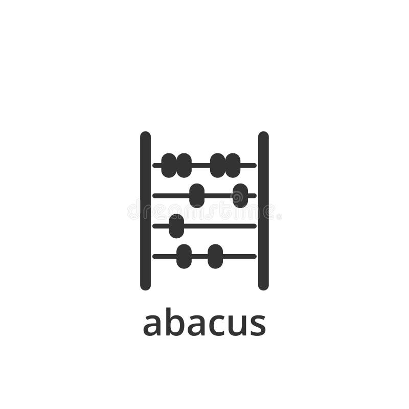 Abacus Icon Design Template Vector Isolated Stock Illustration ...