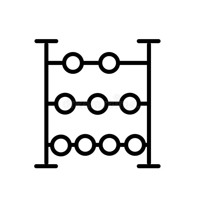 Abacus Outline Stock Illustrations – 1,078 Abacus Outline Stock ...