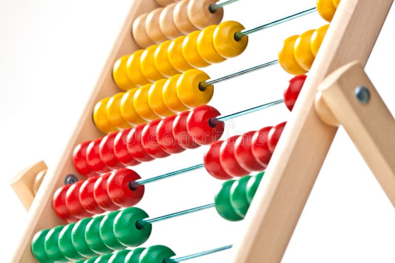 Abacus stock photo. Image of multicolor, math, education - 48393670