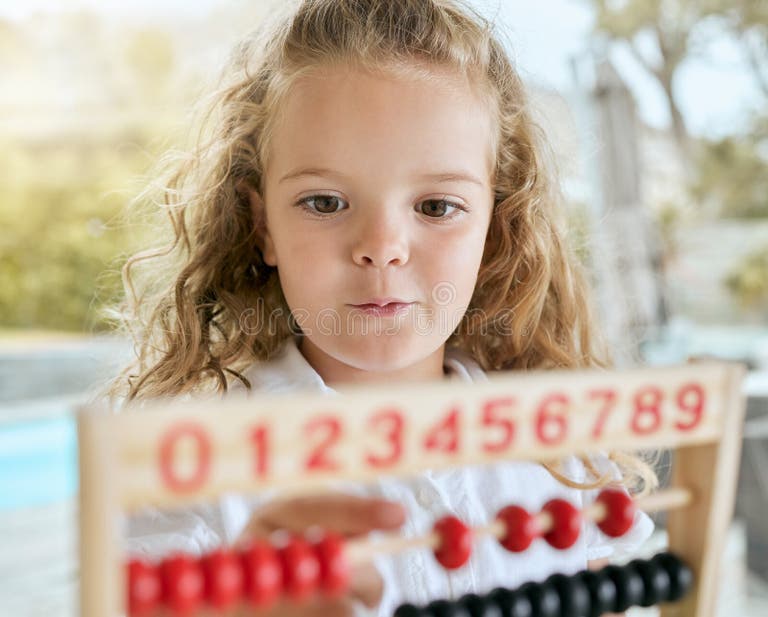 Abacus, Math and Kid Learning Numbers Development with Play Beads, Fun ...