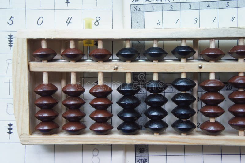 Abacus mental calculation stock photo. Image of mental - 18533120