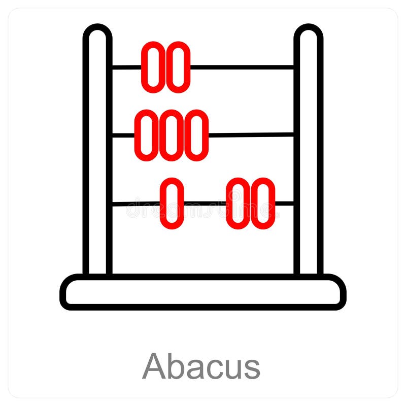 Abacus stock vector. Illustration of icons, icon, vector - 338444663