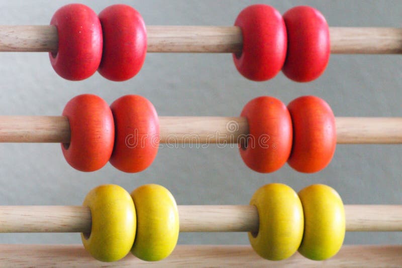 Abacus on Row stock image. Image of learn, teach, math - 122302027