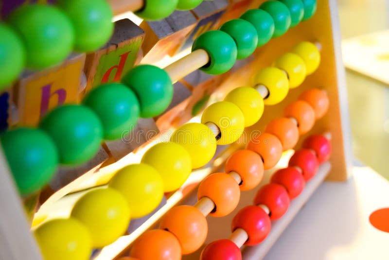 Abacus Toy stock image. Image of children, colors, color - 43467689