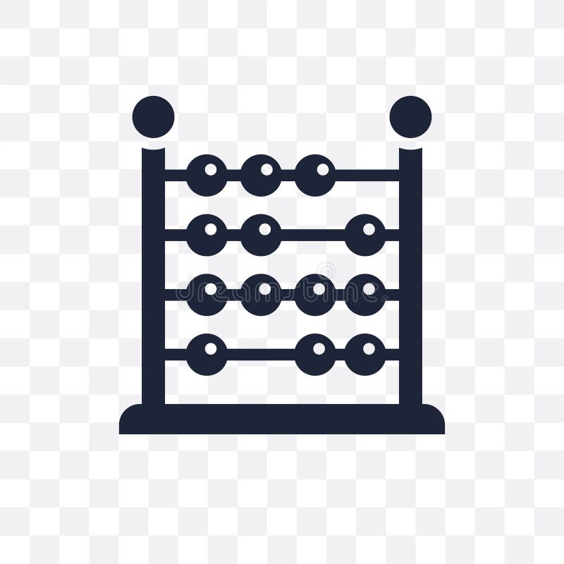 Abacus Transparent Icon. Abacus Symbol Design from Education Col Stock ...