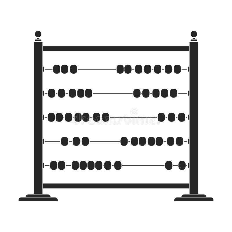 Abacus Clipart Black And White Fish