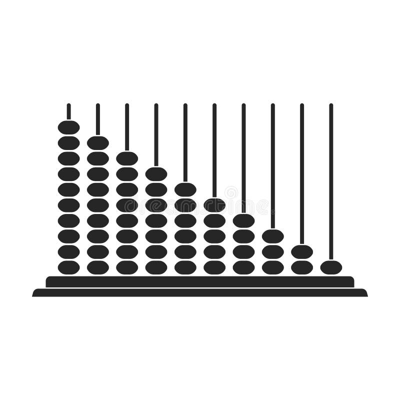 Abacus Black White Stock Illustrations – 1,120 Abacus Black White Stock ...