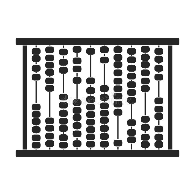 Abacus Black White Stock Illustrations – 1,120 Abacus Black White Stock ...