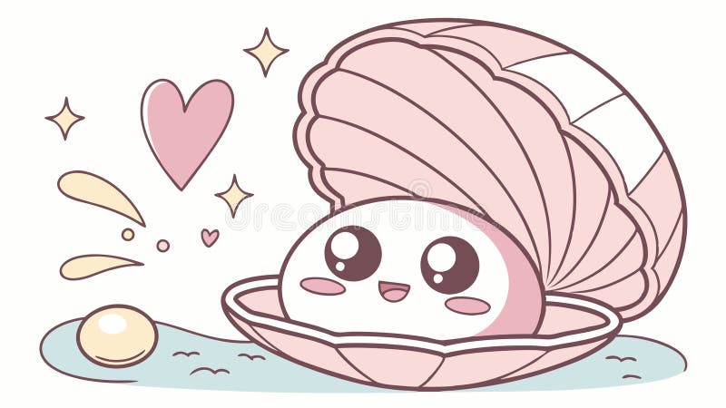 Abalone Perl Welcoming Angry Hospital Vegetables Vector Stock Vector ...