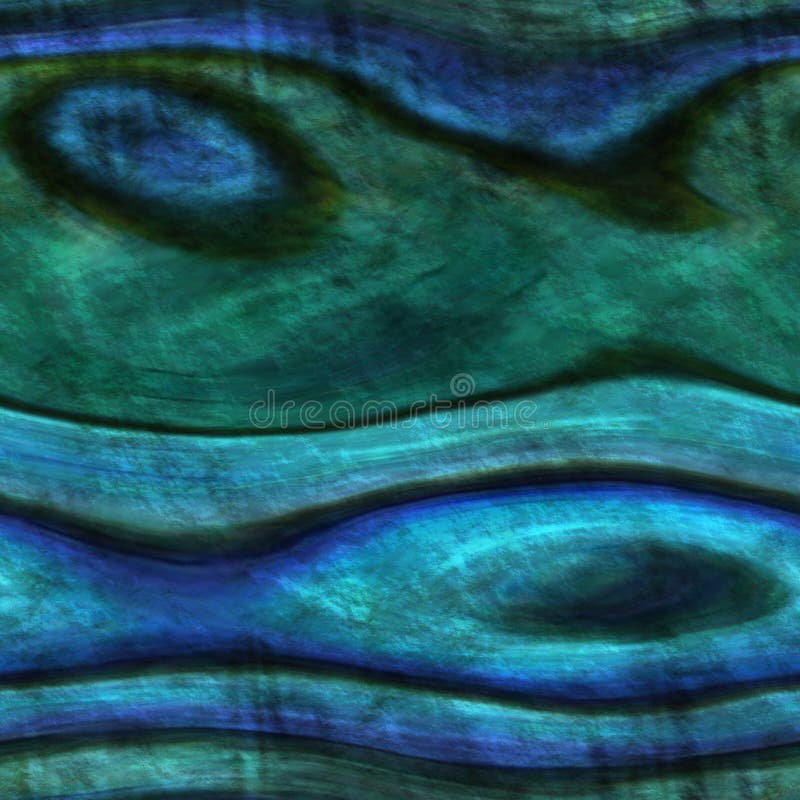 Abalone Seamless Texture, Shell and Pearl, 3d Illustration Stock ...