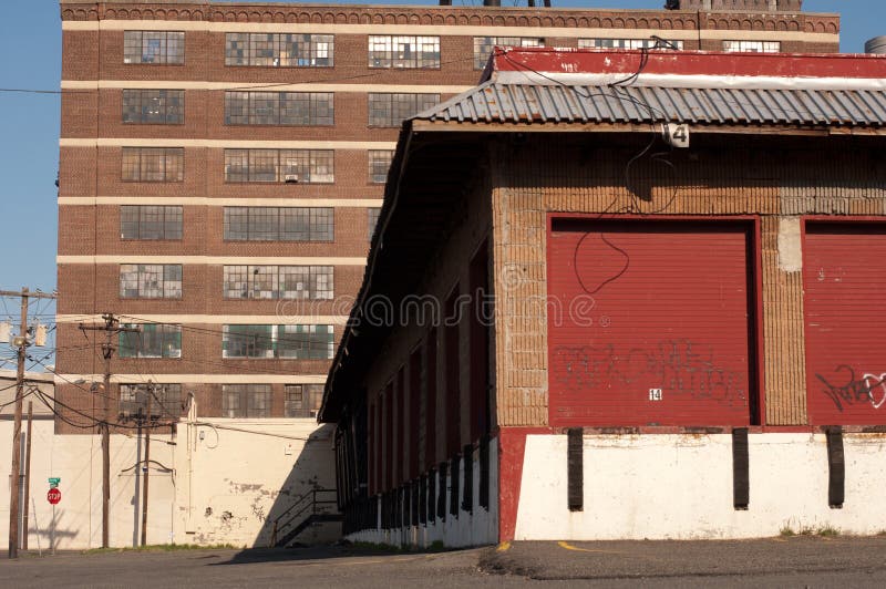 Abandonded Loading Docks stock photo. Image of grunge - 88854978