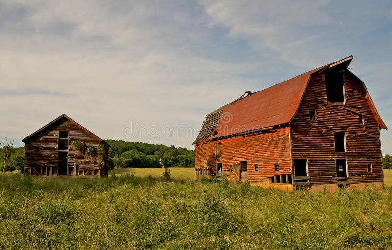 Dilapidated barn stock image. Image of decline, aging - 13560127