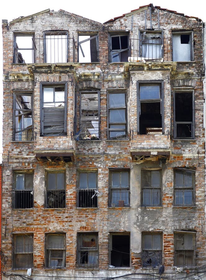 Abandoned Brick Building stock image. Image of abandoned - 21062163