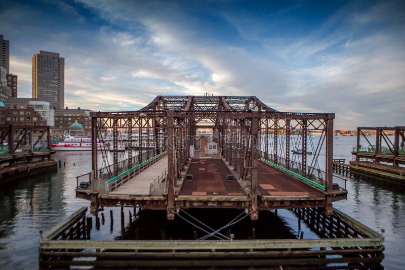 Abandoned Bridge stock photo. Image of clouds, rust, beautilful - 95016294