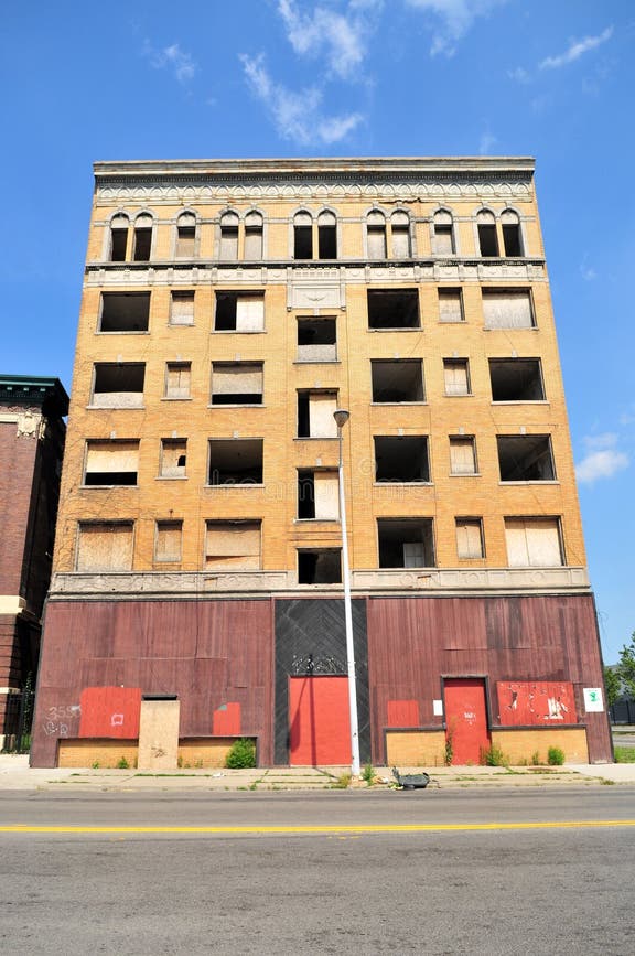 Abandoned building stock photo. Image of road, ghetto - 6336172