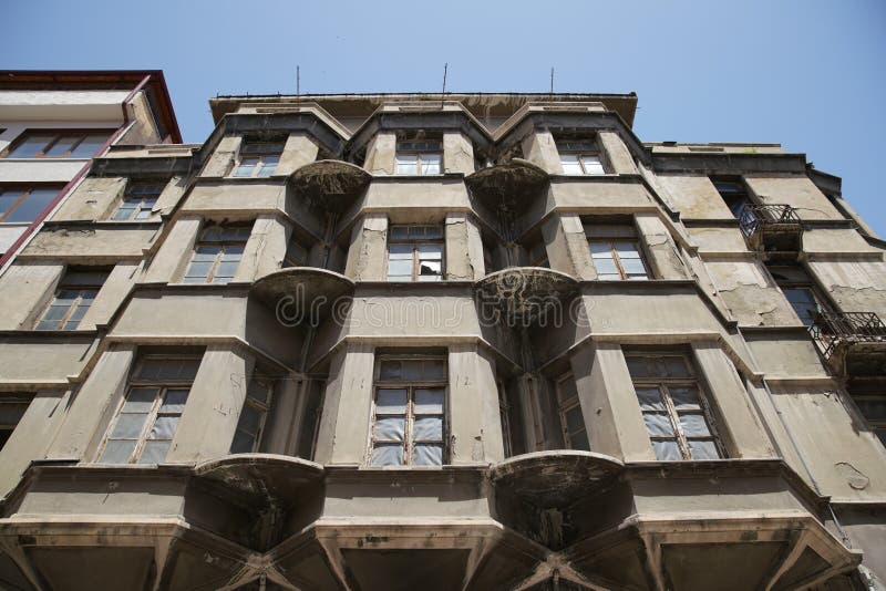 Abandoned Building in Ankara, Turkiye Stock Photo - Image of city ...