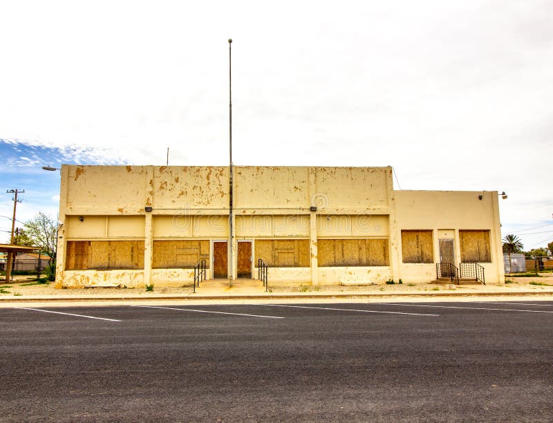 Abandoned Building with Boarded Up Windows Editorial Photo - Image of ...