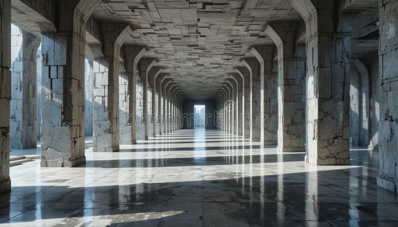 Abandoned Building Corridor Stock Illustrations – 5,030 Abandoned ...