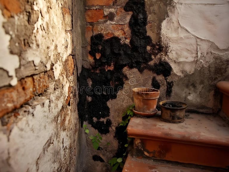 Abandoned Building, Decaying Wall, Textures, Rustic Interior Stock ...
