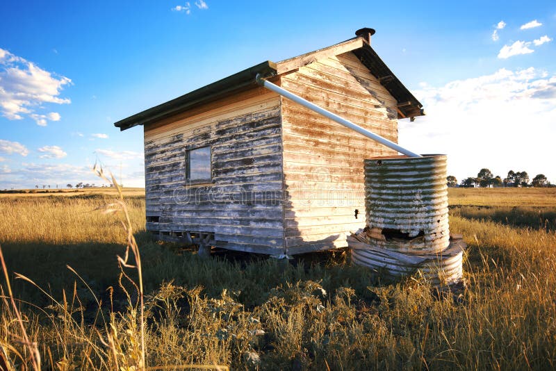 Abandoned Building in the Outback. Stock Image - Image of storage ...