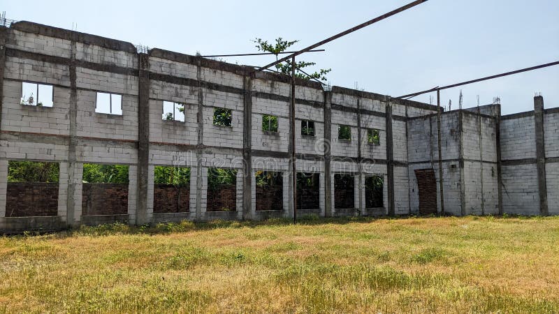 Abandoned Building Projects, Unfinished Wall Buildings are Under ...