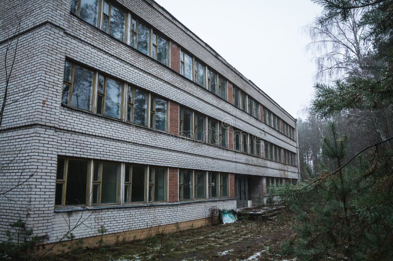 Abandoned Building, Soviet Union Architecture Stock Image - Image of ...