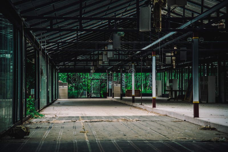 Abandoned building stock image. Image of building, office - 91981679