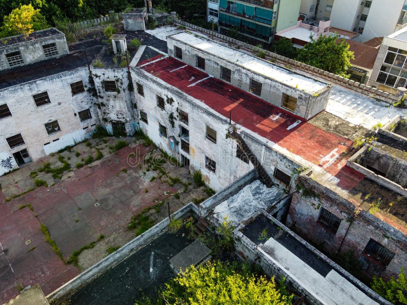 Abandoned Building Where the Carcel De Caseros Guards Stayed Stock ...