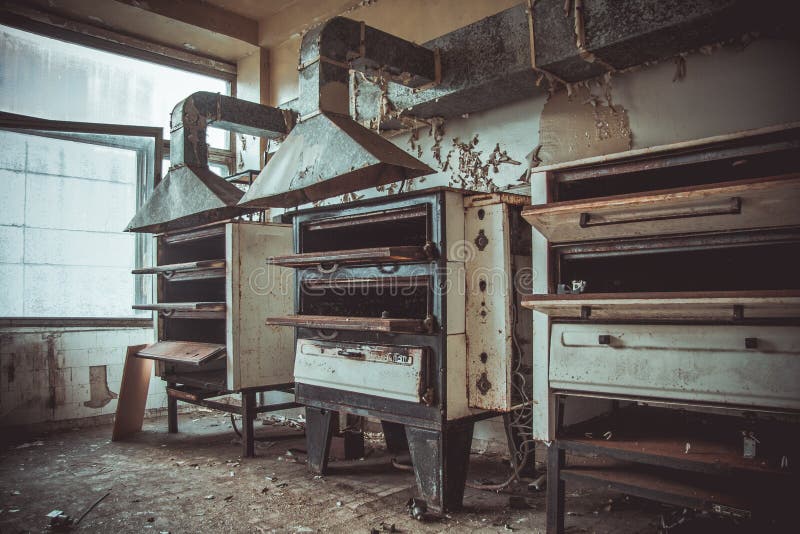 Abandoned Canteen of Voronezh Aluminum Plant Stock Photo - Image of ...