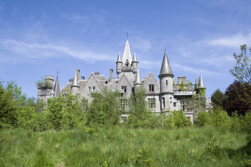 Abandoned castle stock image. Image of ancient, gothic - 13464285