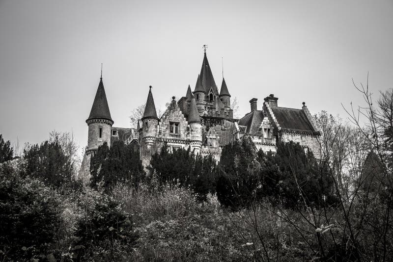 Abandoned Castle in Belgium Stock Photo - Image of away, chateau: 87313254