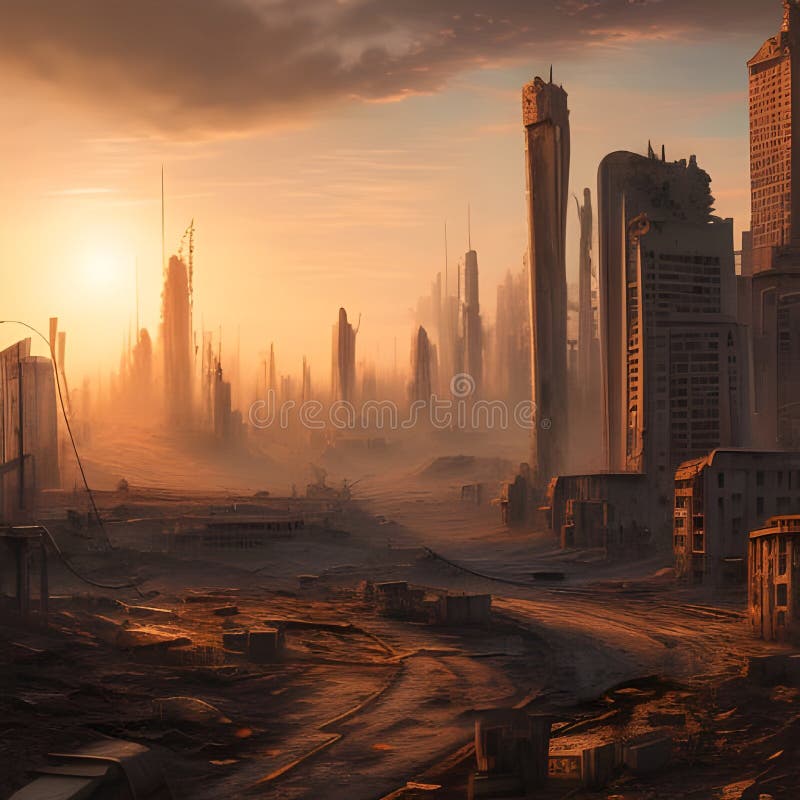 Post Apocalyptic Tower Stock Illustrations – 290 Post Apocalyptic Tower ...