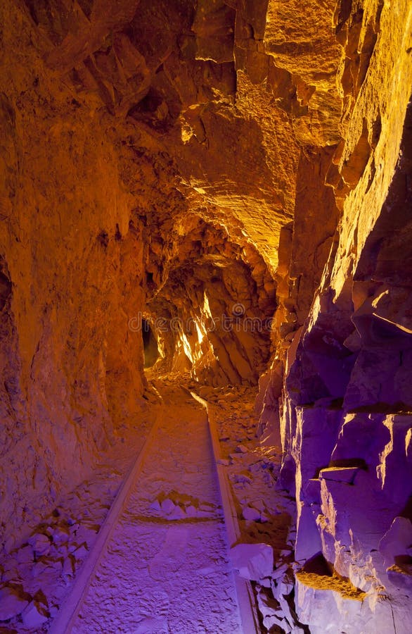 Abandoned Gold Mine stock photo. Image of light, cave - 19726384