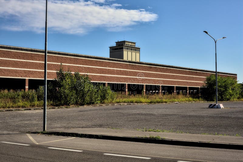 Abandoned Compound in the Italian Countryside , Big, Brick Building ...
