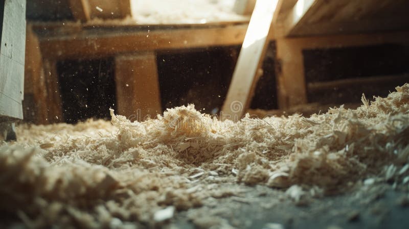 Abandoned Construction Site Stock Photo - Image of insulation, debris ...