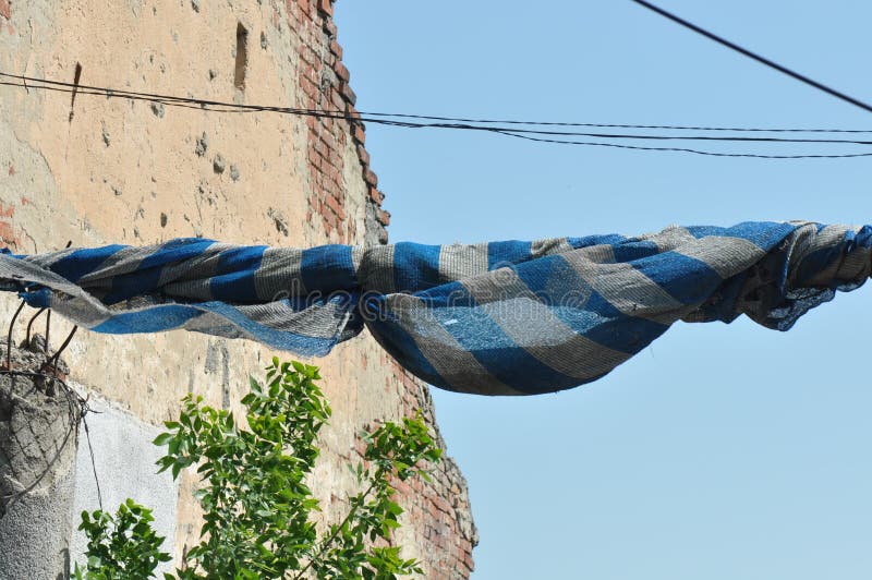 Deteriorated house detail stock image. Image of earth - 115597921