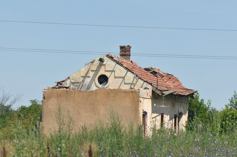 Deteriorated house detail stock photo. Image of boards - 120555746