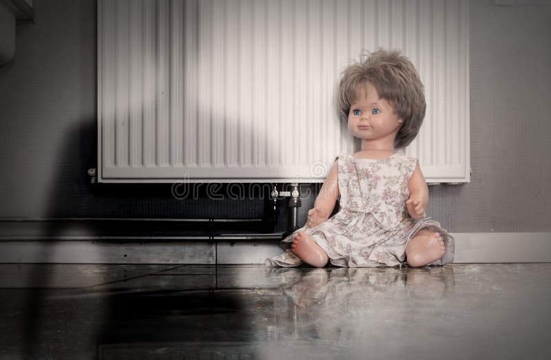 Abandoned doll stock image. Image of empty, dead, parentless - 79283485