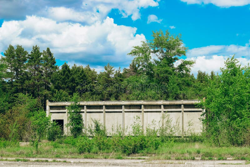 Abandoned Empty City, Multi-storey Building. Empty Rooms without ...