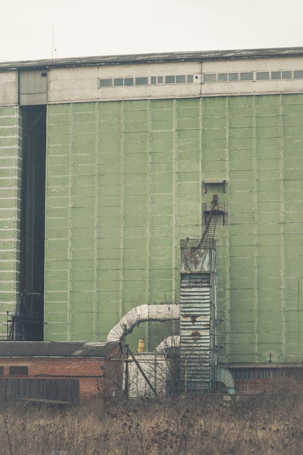 Abandoned Factory Building. Abandoned Premises Stock Photo - Image of ...