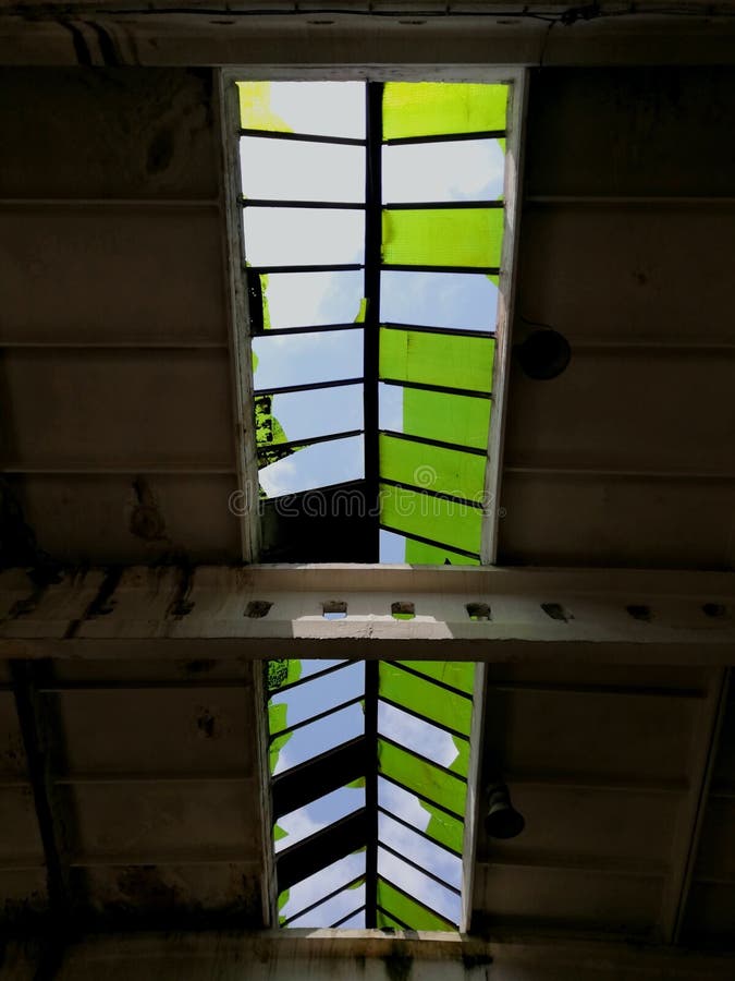 Abandoned Factory Interior Ruins - Panorama Stock Image - Image of ...